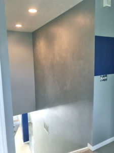 Metallic Accent Wall and Colorwash - Linette's Painting & Fine Art